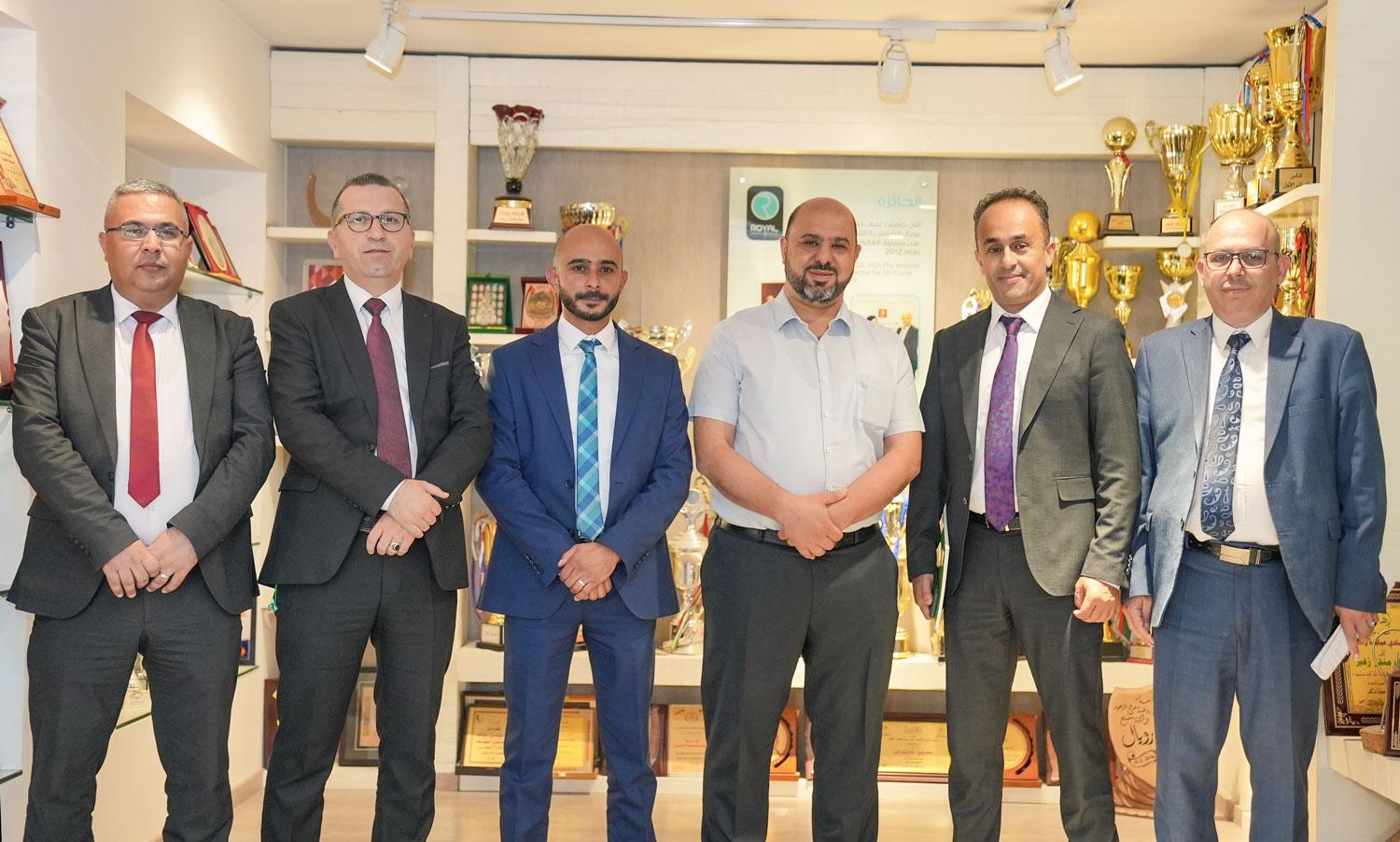 Royal hosts a delegation from Al-Quds Bank - Royal Industrial Trading Co.